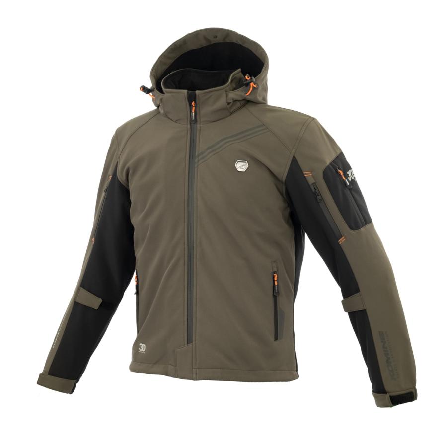 コミネ コミネ(KOMINE) JK-5795 エニグマG2 ソフトシェルパーカ Olive Mサイズ : オートリメッサYahoo!店 - 通販 - Yahoo!ショッピング