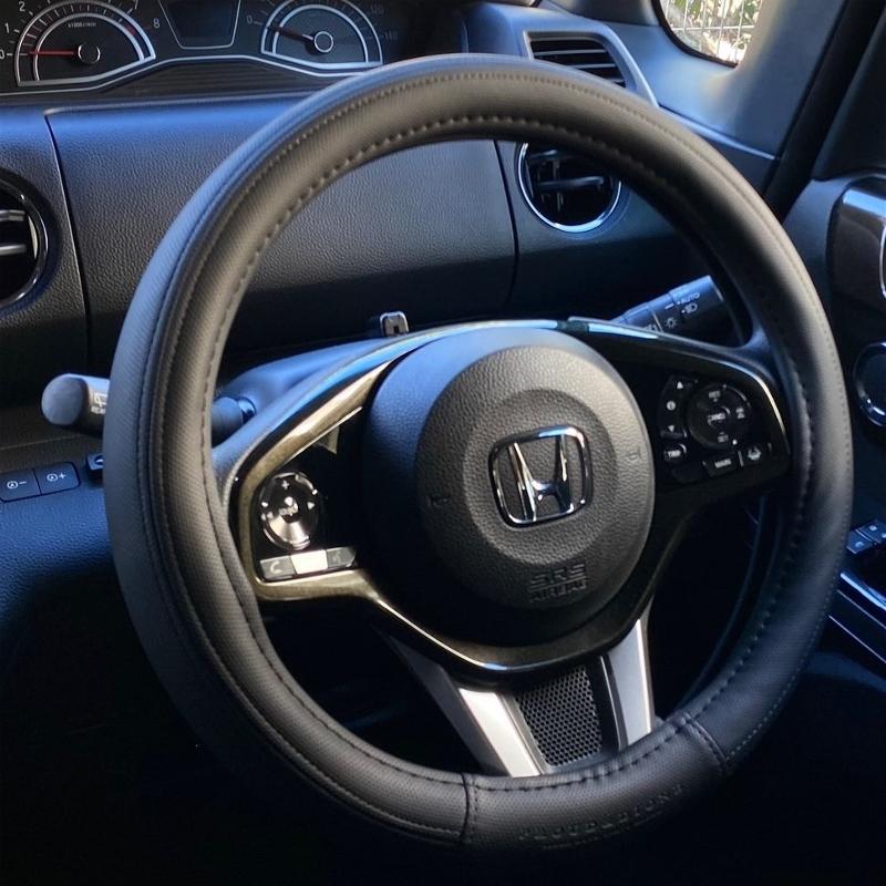 ステアリングカバーS グレー ハンドルカバー Sサイズのみ レザー グレーステッチ プラウド DH-141 : 雑貨&車用品 アーティクル2号店 - 通販 - Yahoo!ショッピング