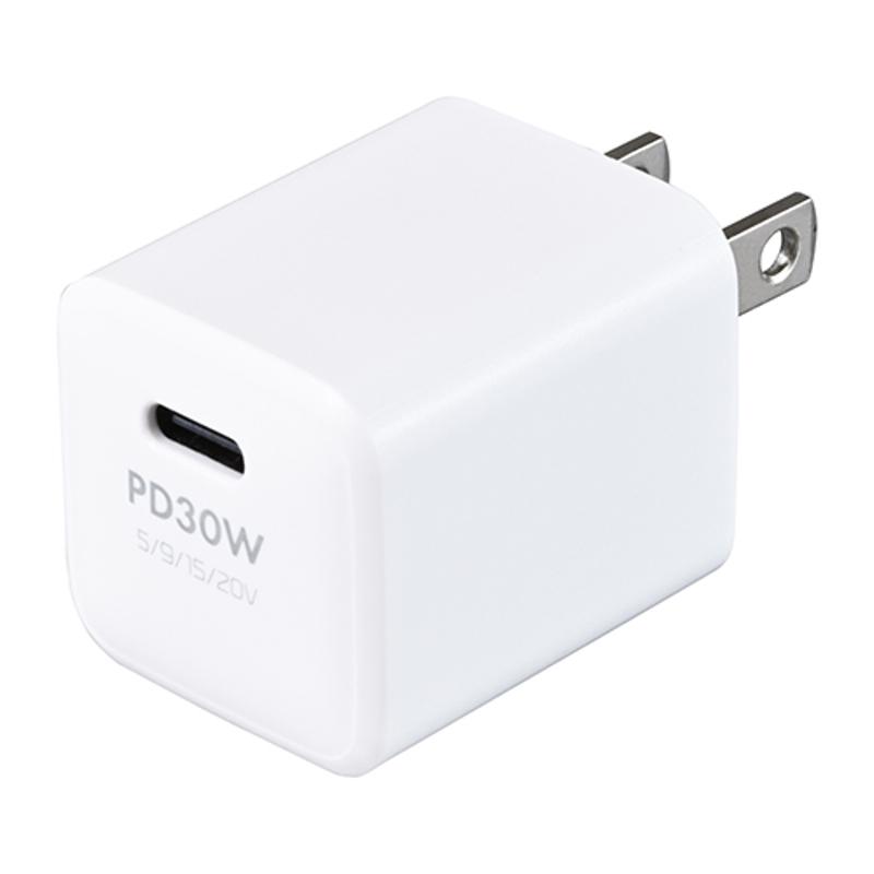 AC充電器 PD30W USB TYPE-Cx1 ホワイト セイワ FT115 : 雑貨&車用品 アーティクル2号店 - 通販 - Yahoo!ショッピング