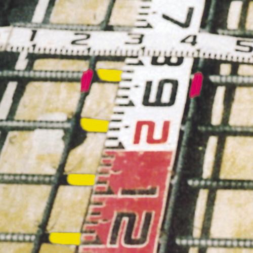 鉄筋マーカー イエロー 1290 DIY 工具 道具 計測 検査 墨つぼ チョーク 墨差し たくみ 01290 : 雑貨&車用品 アーティクル ...