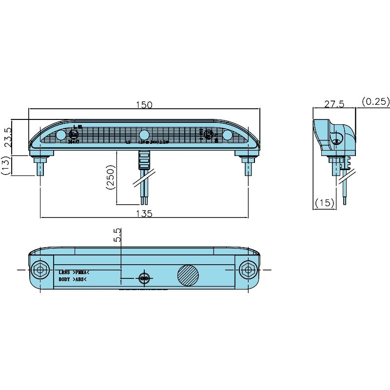 AV ECE認証 LEDナンバー灯 光束：91.8LM DC12V / DC24V ボデーパーツ LSL-1014 : 雑貨&車用品 ...