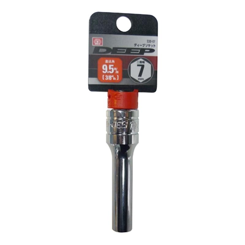 ディープソケット 9.5 SK11 S3D-07 藤原産業 : 雑貨&車用品 アーティクル2号店 - 通販 - Yahoo!ショッピング