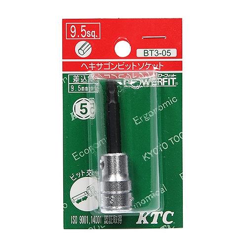 ヘキサゴンビットソケット KTC BT3-05-S 京都機械工具 15219 DIY 工具 ドライバー レンチ ソケット ヘキサゴンソケット : 雑貨&車用品 アーティクル2号店 - 通販 ...