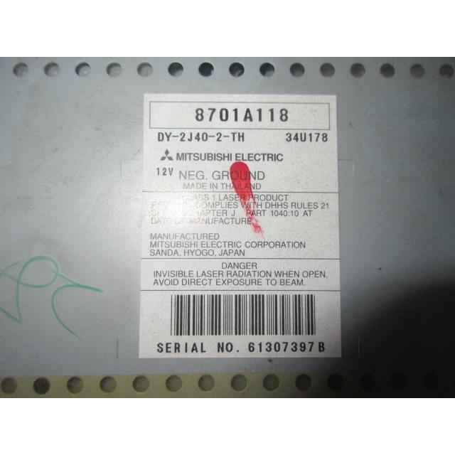 eKワゴン DBA-H81W 純正CDオーディオ 8701A118 432550 : オート商会 - 通販 - Yahoo!ショッピング