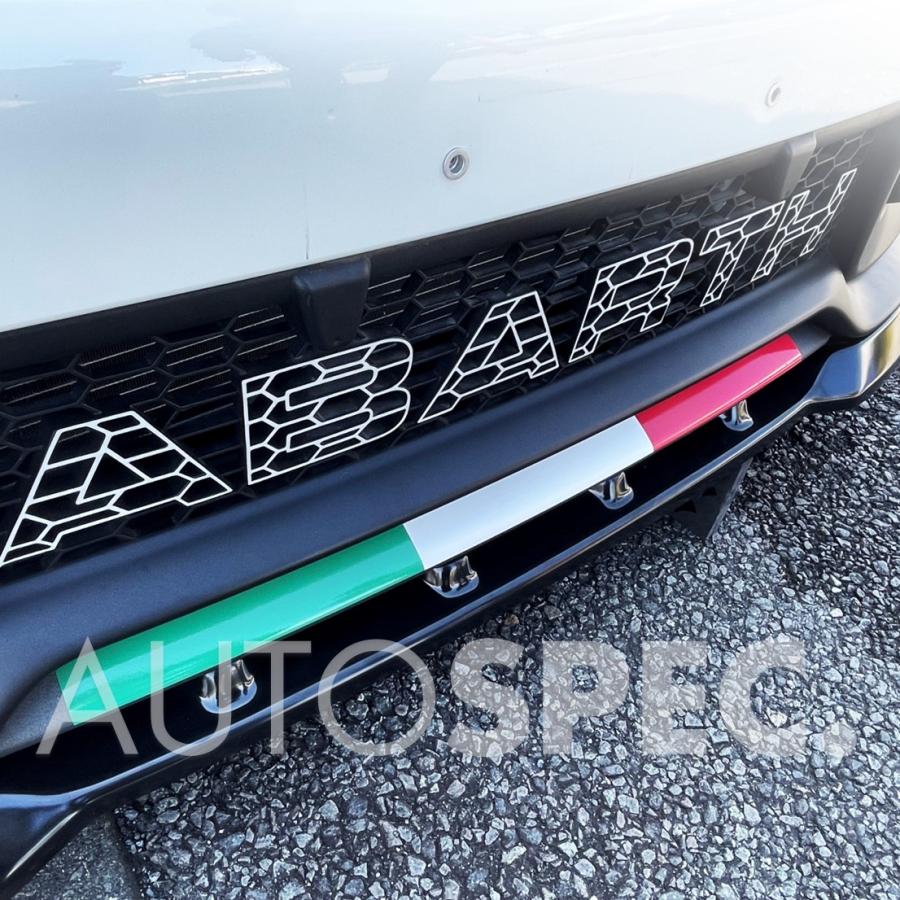 アバルト ABARTH 595 695 フロント ロゴ デカール core OBJ アバルト シリーズ4 シリーズ5 ホワイト グリル カスタム パーツ ステッカー : AUTOSPEC.y ...