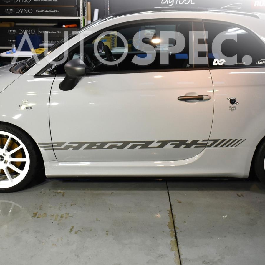 アバルト ABARTH 500 595 695 サイド デカール シルバー ナロー AUTOSPEC. カスタム パーツ ステッカー アバルト : AUTOSPEC.y-store - 通販 ...