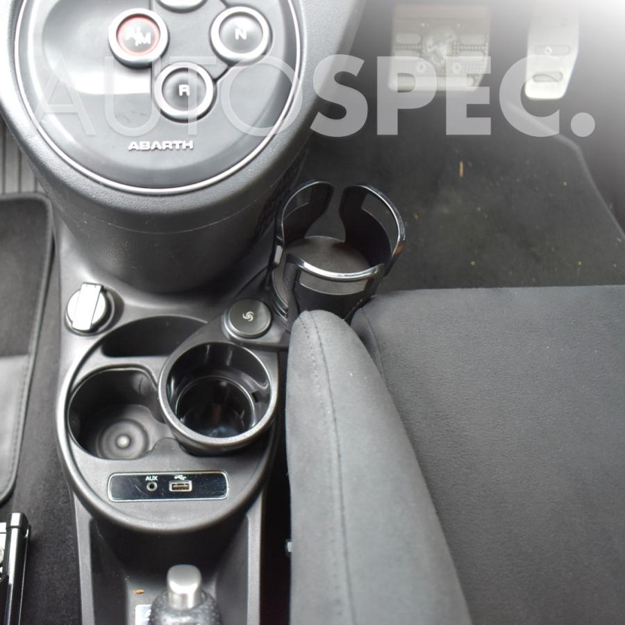 core OBJ select ドリンク ホルダー 2Way Drink Holder カーボン ABARTH FIAT アバルト フィアット パーツ 500 595 695 : ab476 ...