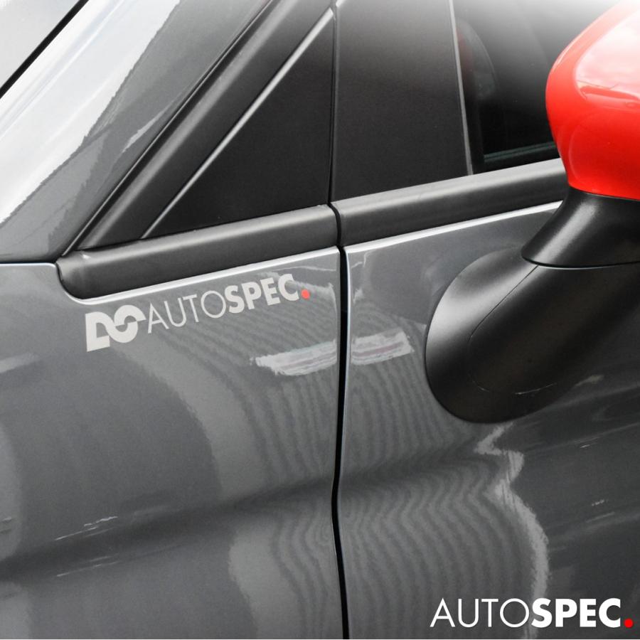 アバルト AUTOSPEC. ロゴ ステッカー シルバー アウトスペック 一列 デカール 全国一律送料 : AUTOSPEC.y-store ...