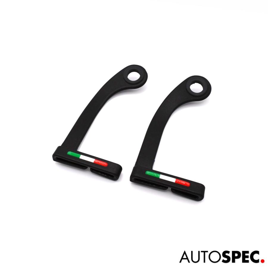 アバルト（ABARTH） FIAT ABARTH 500 595 695 シートベルト アジャスター core OBJ フィアット 2pcs 左右 : AUTOSPEC.y-store ...