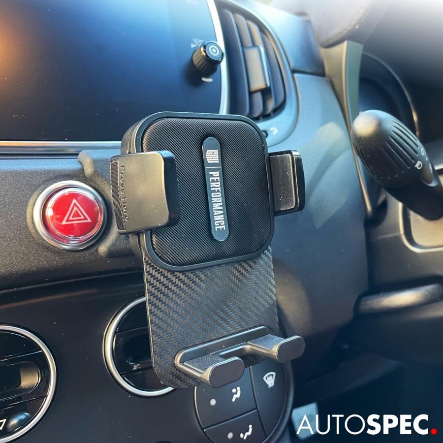 アバルト ABARTH 500 595 695 スマートフォンホルダー ASSO GRU スマホホルダー : AUTOSPEC.y-store - 通販 - Yahoo!ショッピング