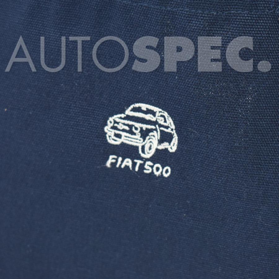 FIAT FIAT 純正 ライセンス ランチバッグ トート バッグ ネイビー core OBJ select フィアット 500 500X パンダ : AUTOSPEC.y-store ...
