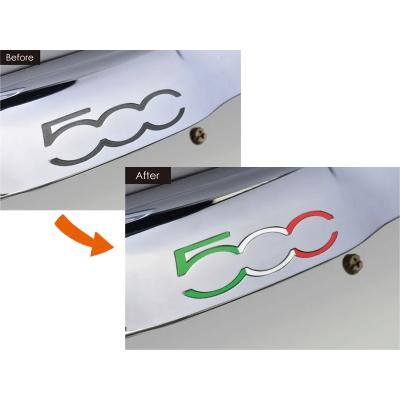 ABARTH 595/695 core OBJ リアガーニッシュ 500エンブレム トリコロールデカール : オートスタイル(AutoStyle) - 通販 - Yahoo!ショッピング