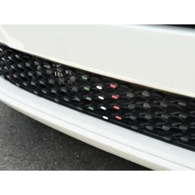 FIAT 500 core OBJ フロントアンダーグリル トリコロールデカール : オートスタイル(AutoStyle) - 通販 - Yahoo!ショッピング