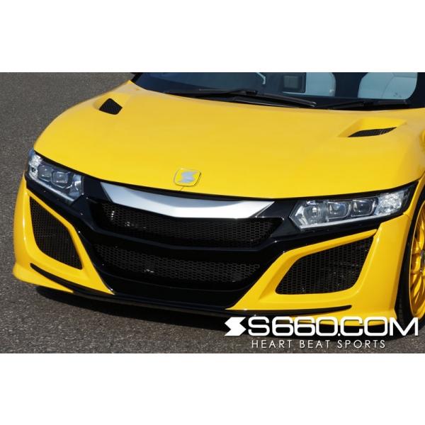 S660 SPIDER フロントバンパー 未塗装｜エアロパーツ