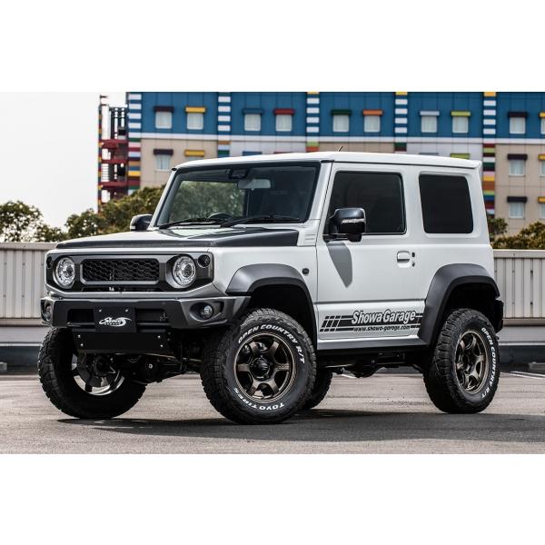 ショウワガレージ ジムニーシエラ JB74 ABSフロントバンパー JL用 H/Lウォッシャー無し 未塗装 : オートヴィレッジ - 通販 - Yahoo!ショッピング