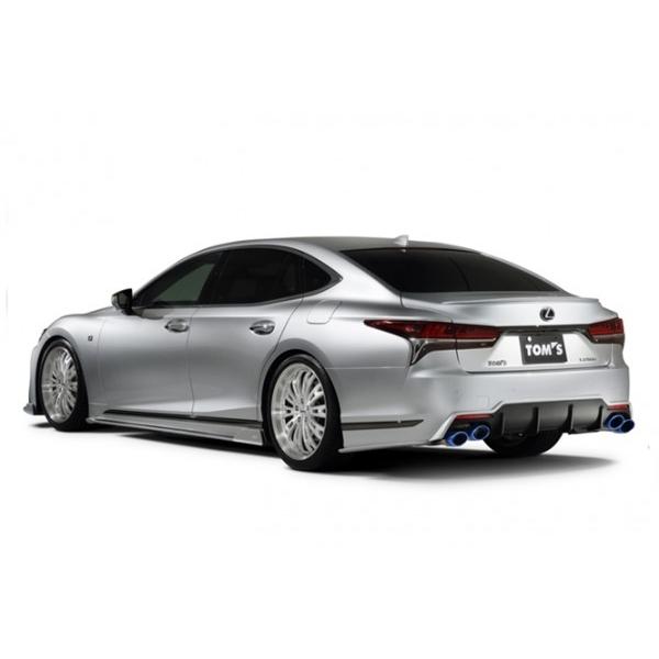 トムス LEXUS LS VXFA50/GVF50系 8GR-FXS/V35A-FTS エキゾーストシステム トムスバレル チタンテール ...