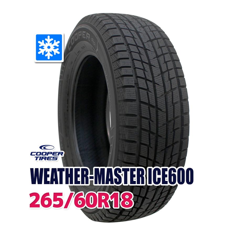 スタッドレスタイヤ COOPER WEATHER-MASTER ICE600 265/60R18 2024年製 : AUTOWAY Yahoo ...