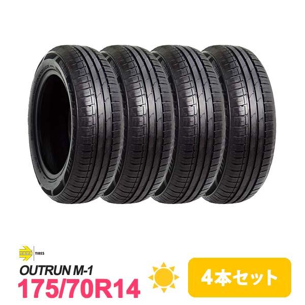 モモタイヤ 4本セット 175/70R14 タイヤ サマータイヤ MOMO Tires OUTRUN M-1 : AUTOWAY(オートウェイ ...