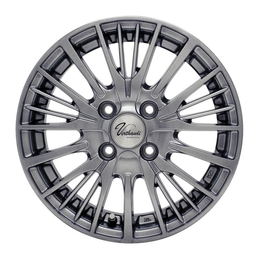 【4枚セット】 Verthandi YH-S25V 12x4.0 +42 100x4 METALLIC GRAY : AUTOWAY(オートウェイ) - 通販 - Yahoo!ショッピング
