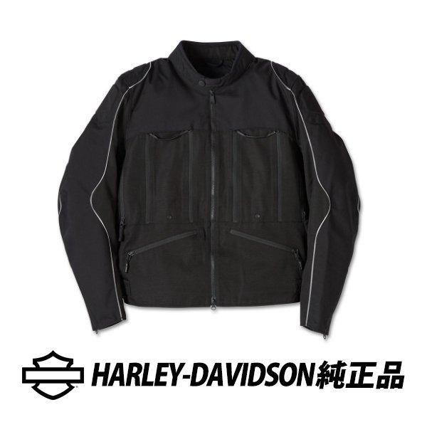 Harley Davidson ハーレーダビッドソン 純正 ジャケット VENTILATOR 2Lサイズ ブラック 97100-24VM ...