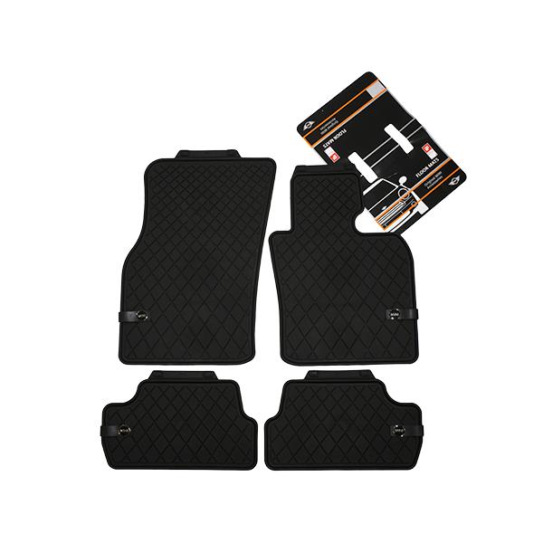 ミニ 純正 ラバーフロアマット フロントリア 4点セット オールウェザー 51472354156 51472354164 : a00564 ...