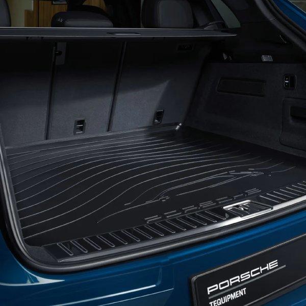 PORSCHE ポルシェ 純正 ラゲッジマット カイエン E3 Cayenne S Turbo オールウェザー カーゴライナー ...