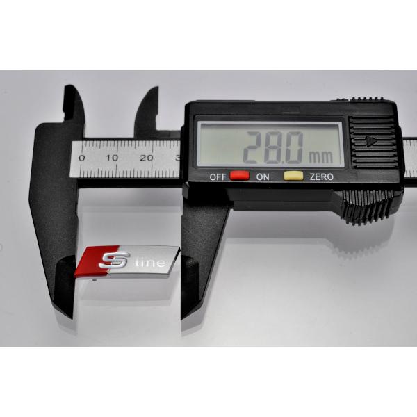 Audi アウディ 純正 A4 B6 B7 A6 C6 A3 TT S-LINE Sライン ステアリング エンブレム ハンドル バッジ ...