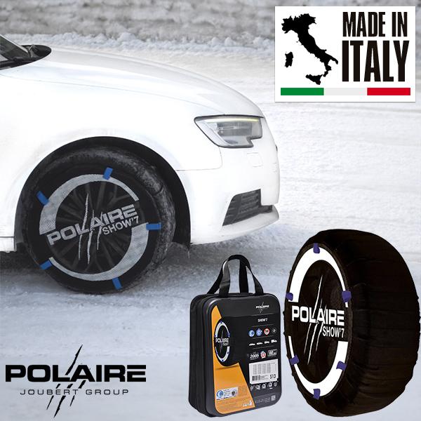POLAIRE 正規品 スノーソックス S83 イタリア製 スノーチェーン Show'7 日産 / VR2E26 195/80R15 15インチ用 : AutoWear - 通販 ...