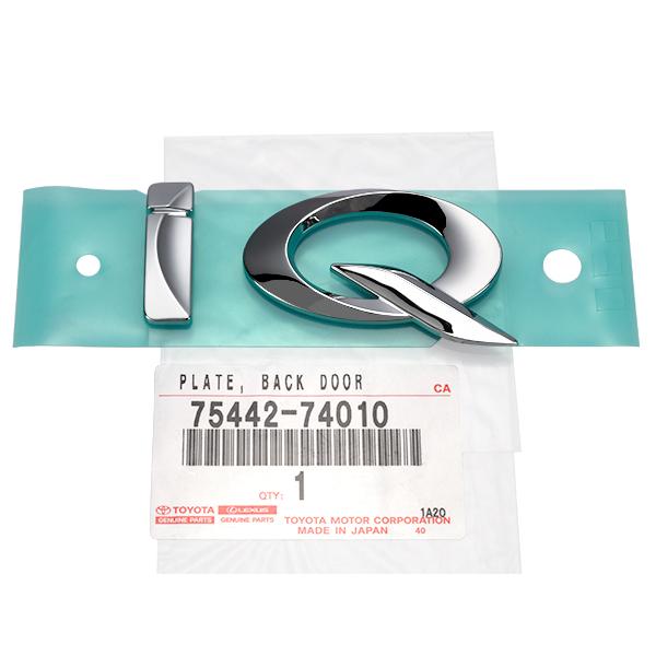 トヨタ 純正 リアエンブレム iQ IQ KGJ10 NGJ10 リアゲート エンブレム 75442-74010 : AutoWear ...