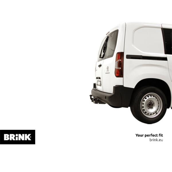 BRINK 正規品 フランジボールヒッチメンバー シトロエン ベルランゴ ロング K9系 19y- (令和元年10月〜現行) 最大牽引力1450kg ブリンクトウバー : b00494 ...