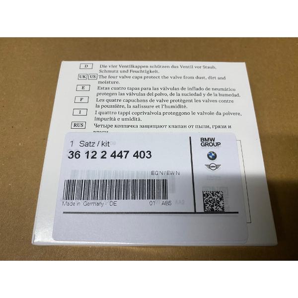 MINI BMW 純正 エアバルブキャップ ミニ クーパー F55 F56 クラブマン F54 カブリオ F57 クロスオーバー F60 ...