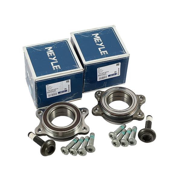 MEYLE 正規品 ホイールハブベアリング 2個セット 1006500010 ポルシェ マカン 95B型 マイレ 8K0407625B ...