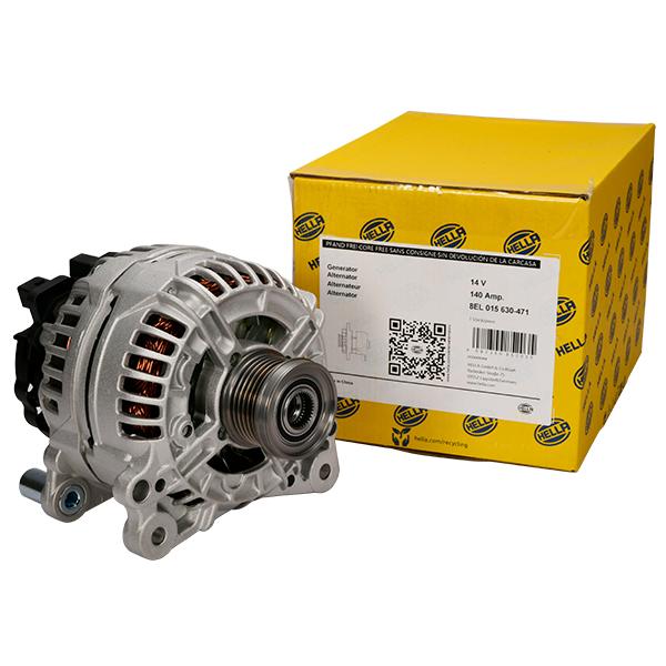 HELLA製 正規純正OEM オルタネーター ダイナモ ワーゲン VW ゴルフ6 5K パサート 3C B7 シロッコ 13 ...