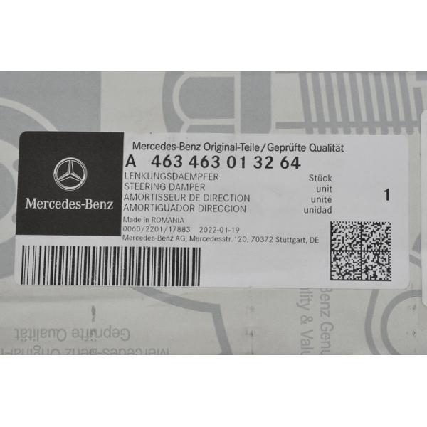 メルセデスベンツ 純正 Gクラス W463 ゲレンデ ステアリングダンパー ステアリングアブソーバー 50mm 463463013264 ...