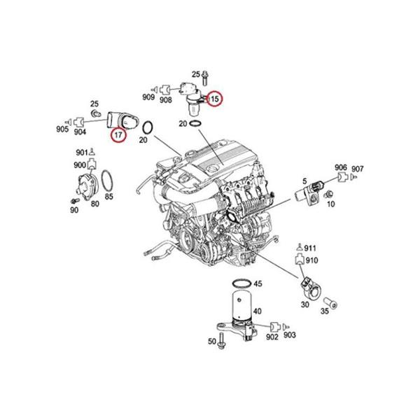 Mercedes-Benz ベンツ W221 Sクラス S350 S500 カムシャフトポジションセンサー カム角センサー パルスセンサー ...