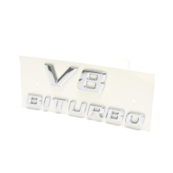 Mercedes-Benz（メルセデス・ベンツ） 純正 AMG W166 MLクラス V8 BITURBO サイドエンブレム 1枚 ...