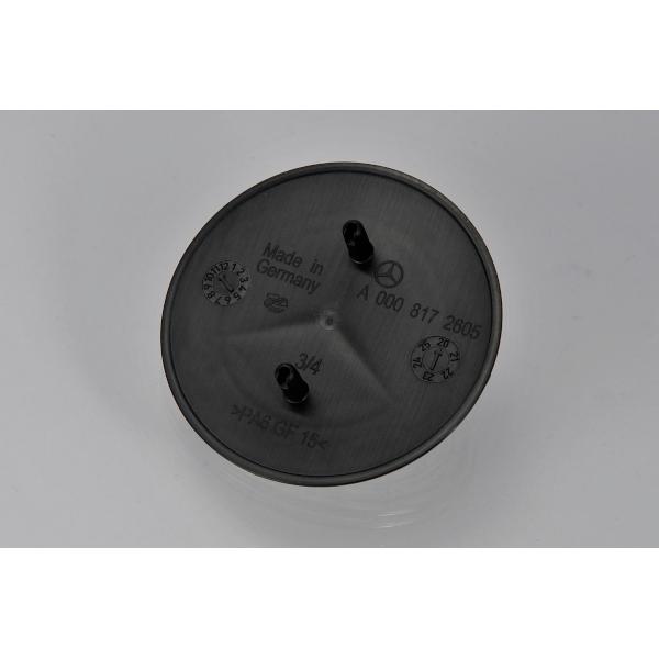 Mercedes-Benz メルセデスベンツ 純正 W463 W461 C253 W166 ブラック ローレルリース フロント エンブレム ...