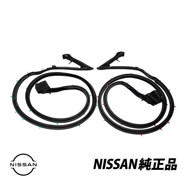 日産 純正 ウェザーストリップ スカイライン R32 GT-R GTR BNR32 2ドア ドア側 運転席側 助手席側 80830-04U10 ...