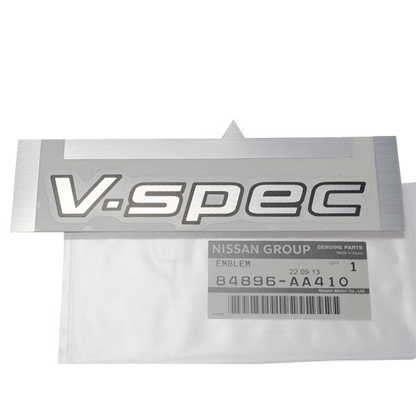 日産 純正 Vスペック V-SPEC VSPEC ステッカー エンブレム スカイライン R34 GT-R BNR34 GT-R 84896 ...