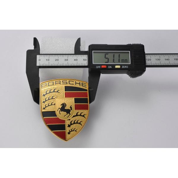 ポルシェ 純正 フロントエンブレム カイエン 955型 957型 9PA1 E ボンネットフード クレスト 95555960002 ...