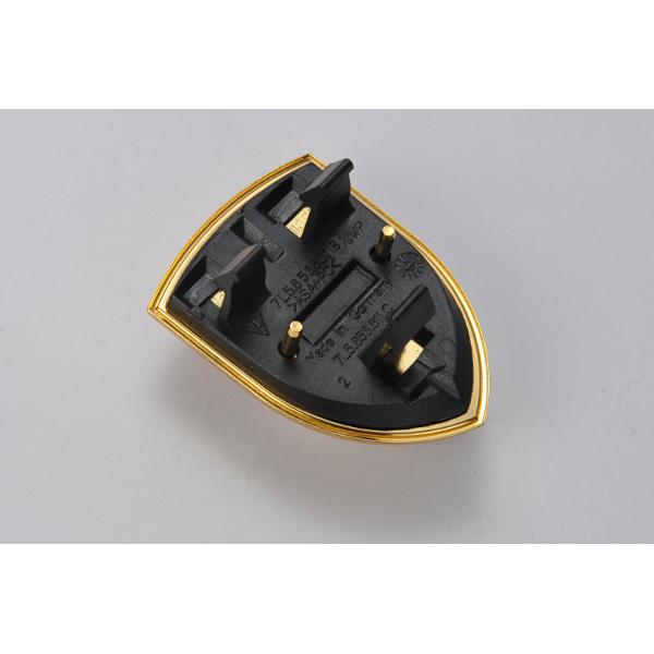 ポルシェ 純正 フロントエンブレム カイエン 955型 957型 9PA1 E ボンネットフード クレスト 95555960002 ...