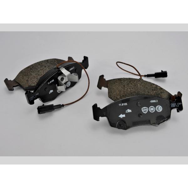 送料無料 フィアット純正 FIAT 500 312型 前期 パンダ169型 フロントブレーキパッド 純正品番 77366537 ...