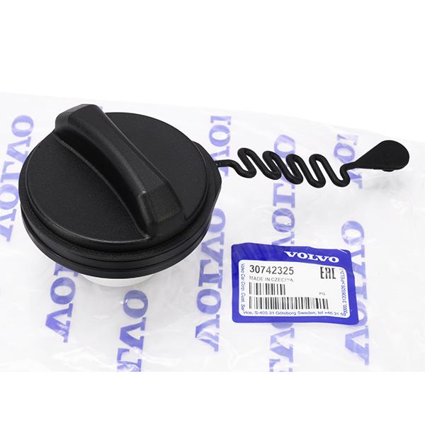 ボルボ純正 C30 S40 V50 フューエルフィラーキャップ フューエルタンクキャップ ストラップ付 ヒモ付 VOLVO 30742325 ...
