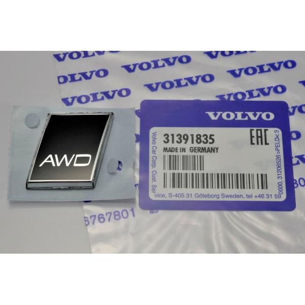 ボルボ ボルボ純正 S60 S80 S90 V90 V60 V70 XC70 XC40 XC60 XC90 AWD リアゲートエンブレム ...