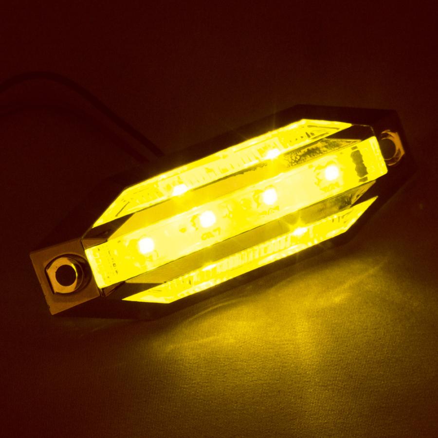 槌屋ヤック CE-221（CE221）slim流星8LED車高灯 スーパーイエロー YAC 槌屋ヤック株式会社 : オートウイング Yahoo!店 - 通販 - Yahoo!ショッピング