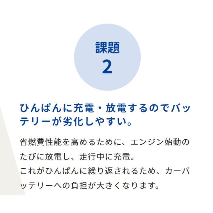 Panasonic 【返品交換不可】【ブルーバッテリー安心サポート付】N-Q105R/A4（N-Q100R/A3後継品）Q-55R/Q-85R対応バッテリー カオス パナソニック アイドリング ...