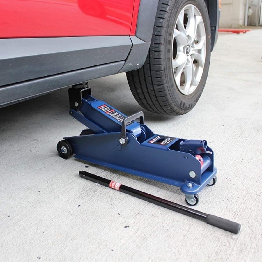 メルテック 車用 油圧フロアージャッキ 3t ハイリフト 最高値/最低値 435/140mm Meltec FA-30 カー用品 カーアクセサリー タイヤ・ホイール用ツール ...