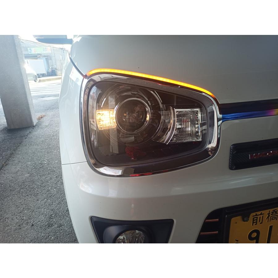 アルト HA36S HA36V アルトワークス アルトターボRSほか シーケンシャルウィンカー付 LEDストライプデイライト : AUTRADE - 通販 - Yahoo!ショッピング