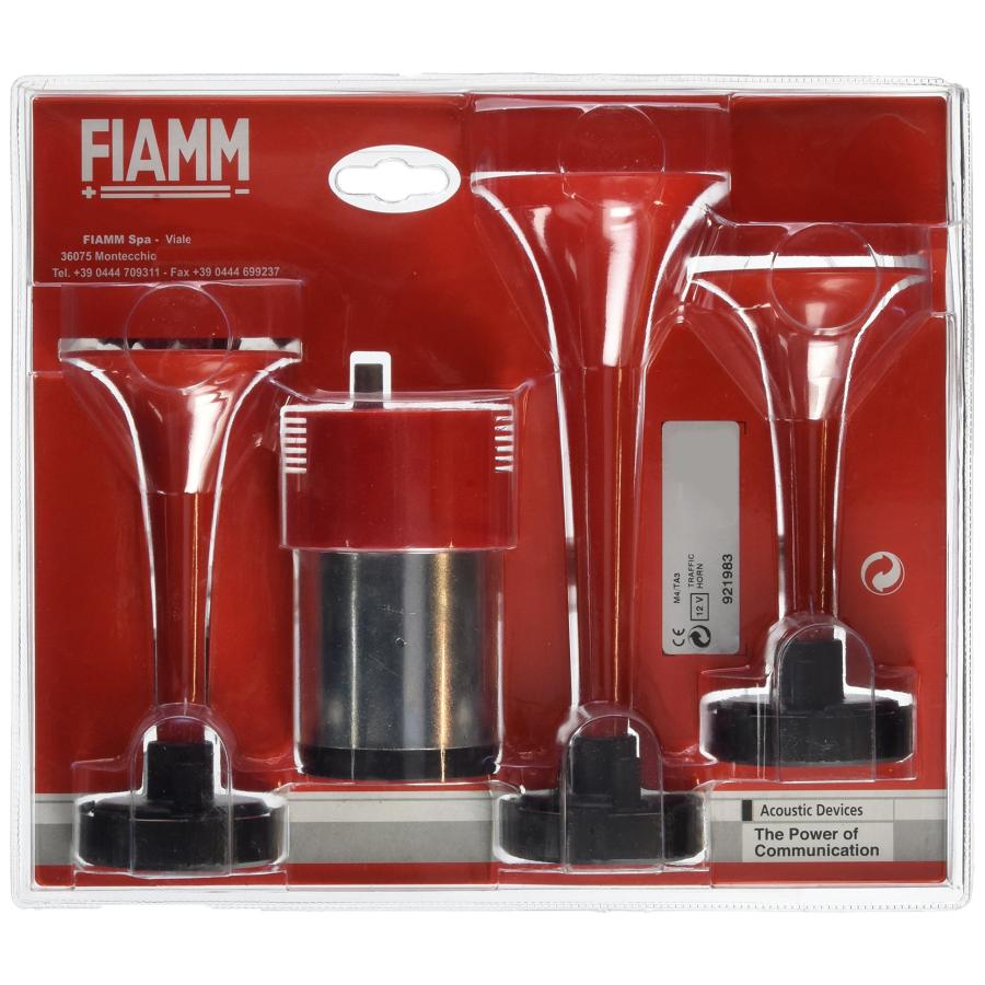 FIAMM 921983 Trumpet Triple Air Horns%カンマ% Red by FIAMM :B00MR324YI:Autumnfield - 通販 - Yahoo!ショッピング