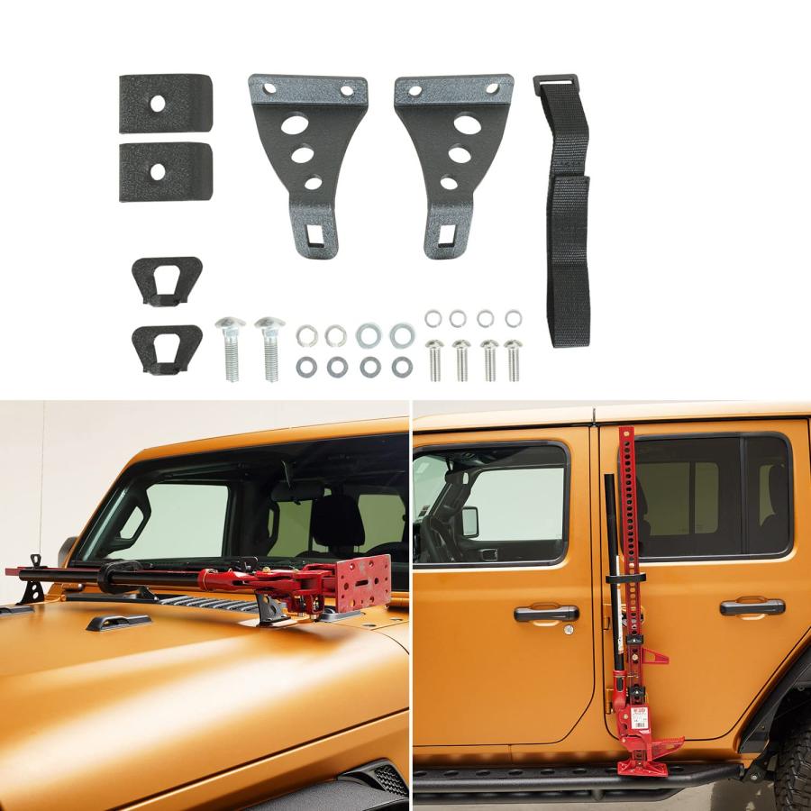 EAG ジャッキマウントフードヒンジドアヒンジブラケット 2007-2020 ラングラー JK JL用 : 菱山商事 - 通販 - Yahoo!ショッピング